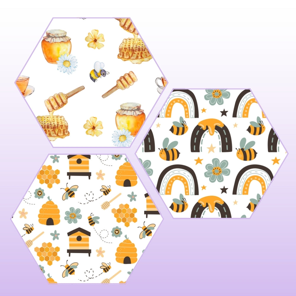 Abejas| Archivo de Corte + Impresion | Cake topper Set | Listo para Co ...